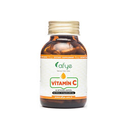 Afye Vitamin C Takviye Edici Gıda 30Kapsül | Dermoeczanem.com