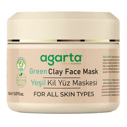 Agarta Doğal Yeşil Kil Yüz Maskesi 150 ml | Dermoeczanem.com