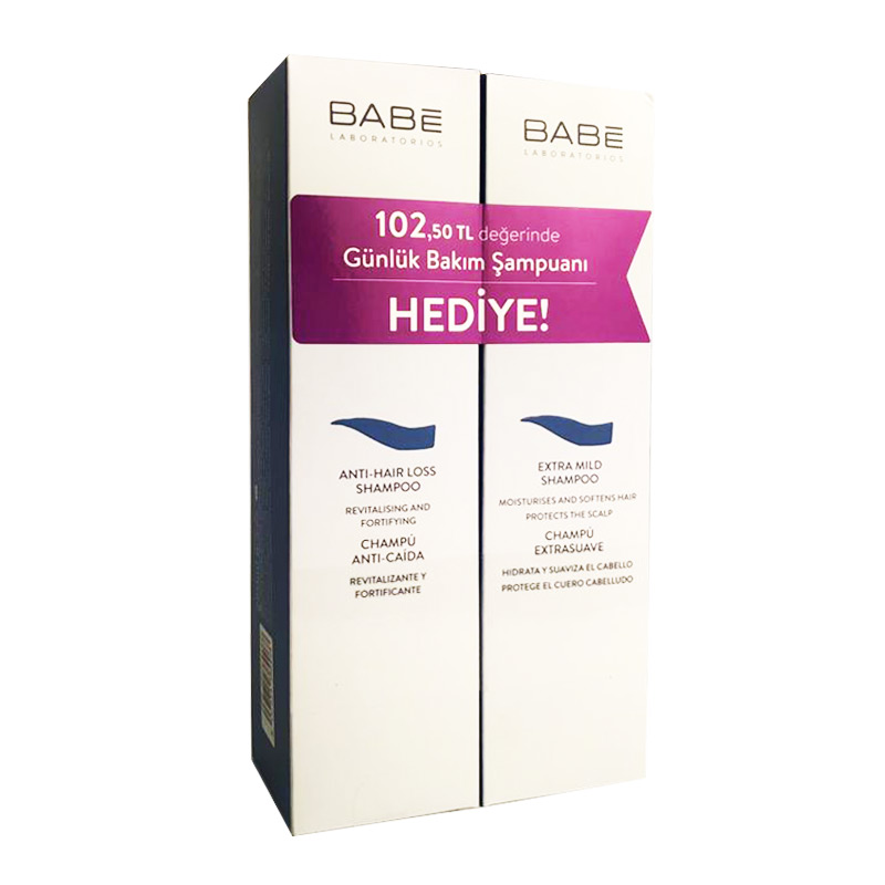 Babe Anti Hair Loss Shampoo 250 Ml Extra Mild Shampoo 250 Ml