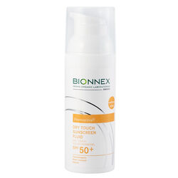 Bionnex Preventiva Dry Touch Sunscreen Fluid Yüz ve Boyun SPF 50 50 ml | Dermoeczanem.com