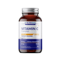 Dermoskin Nutrafarm Buffered 500 mg Vitamin C Complex | Dermoeczanem.com