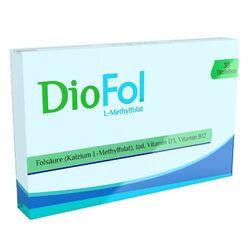 Diofol Folik Asit - Vitamin D3 İçeren Takviye Edici Gıda 30 Tablet ...