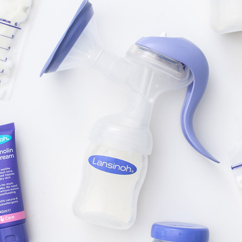 Lansinoh Manuel Breast Pump Go us Pompas Dermoeczanem