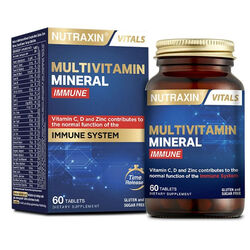 Nutraxin Multivitamin Mineral Immune 60 Tablet | Dermoeczanem.com