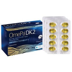 Omepa DK2 Omega 3 - Vitamin D - Menaq7 50 Yumuşak Kapsül | Dermoeczanem.com