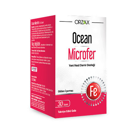 Orzax Ocean Microfer Takviye Edici Gıda 30 ml | Dermoeczanem.com