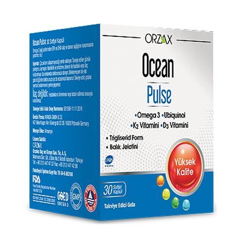 Orzax Ocean Daily One Energy 30 Tablet - Takviye Edici Gıda ...