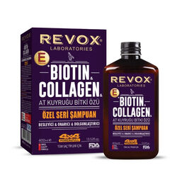 Revox Biotin Collagen At Kuyruğu Bitki Özü Şampuan 400 ml ...