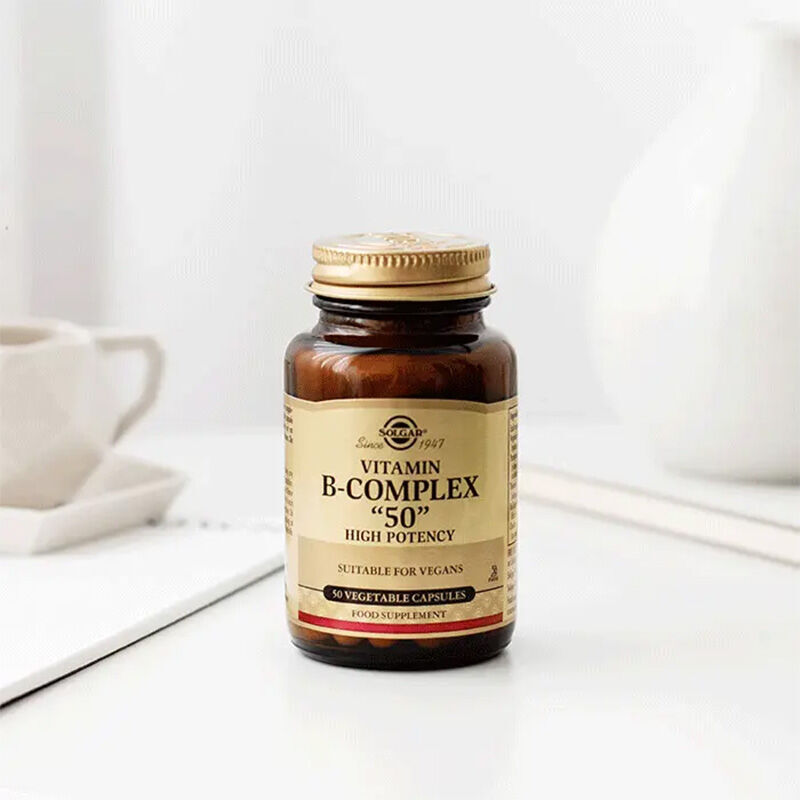 Solgar Vitamin B-Complex 50 - 50 Bitkisel Kapsül | Dermoeczanem.com