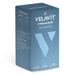 Velavit V-Resveratrol Takviye Edici Gıda 120 Kapsül | Dermoeczanem.com