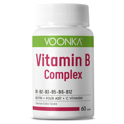 Voonka Vitamin B Complex 60 Tablet | Dermoeczanem.com