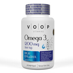Voop Omega 3 İçeren Takviye Edici Gıda 60 Kapsül | Dermoeczanem.com