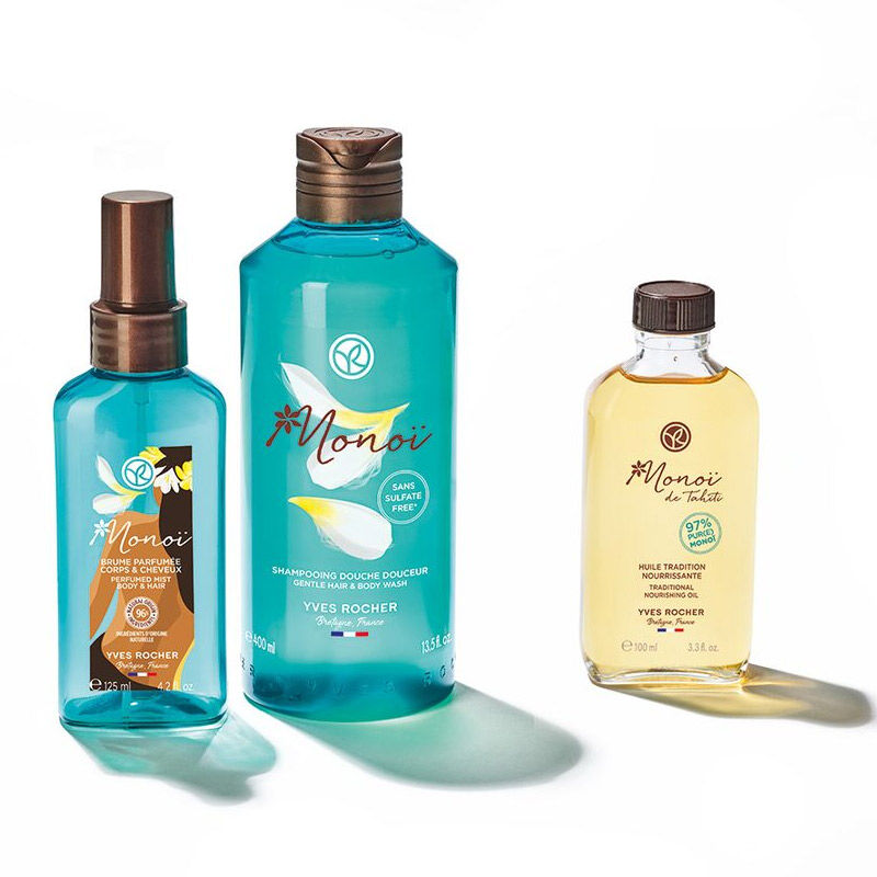 Yves Rocher Monoi Saç ve Vücut Şampuanı 400 ml | Dermoeczanem.com